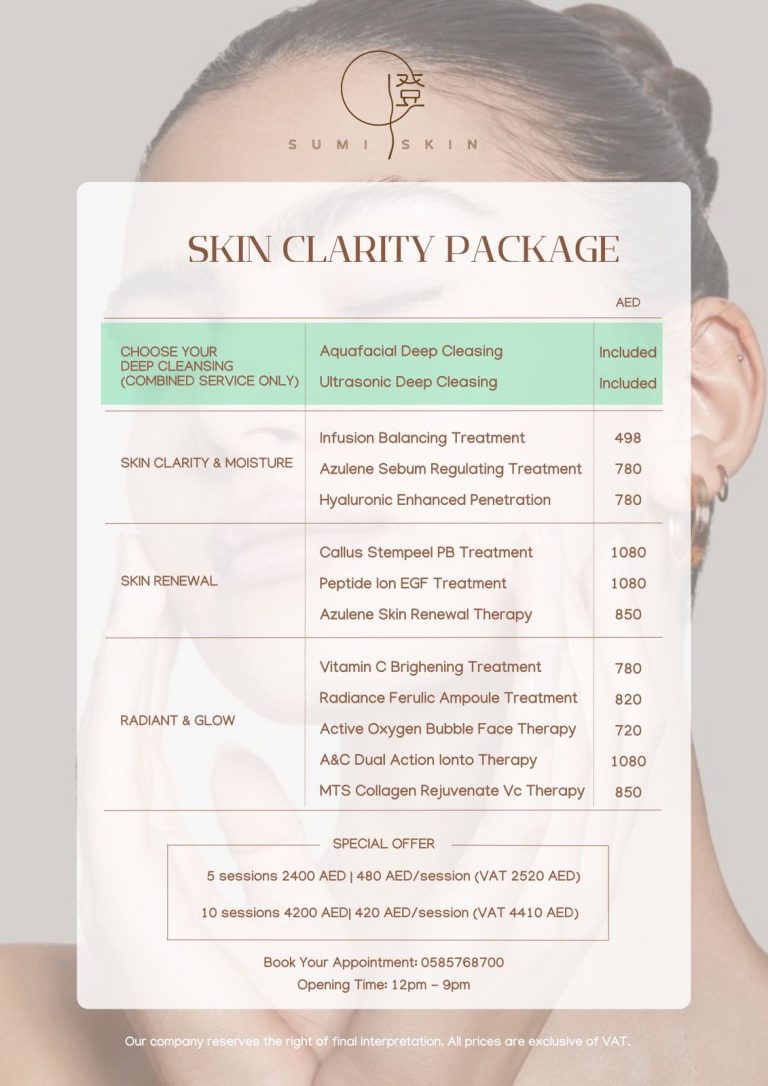 Skin Clarity Package - Sumi Skin